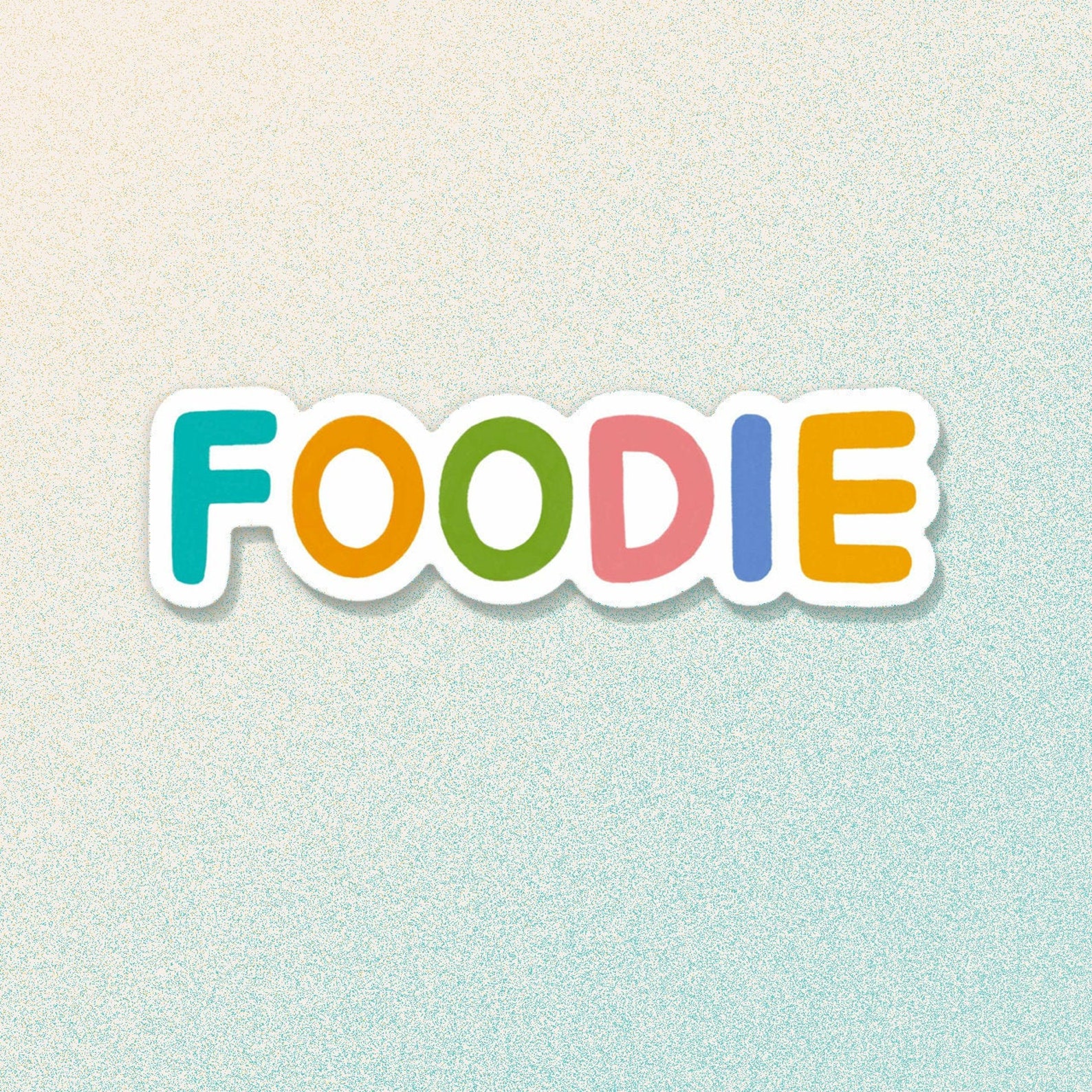 Foodie Sticker | Waterproof Vinyl Sticker 3.5” X 1” - Etsy