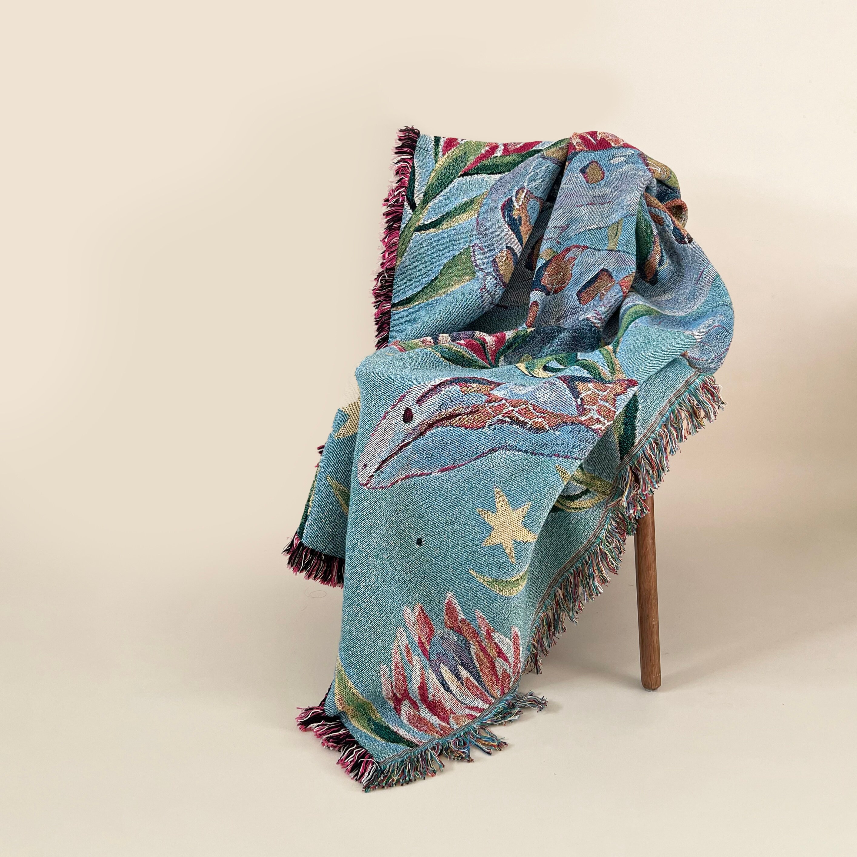 Snake Throw 72"x54" | Picnic Blanket, Wall Art Tapestry, Woven Throw - Etsy