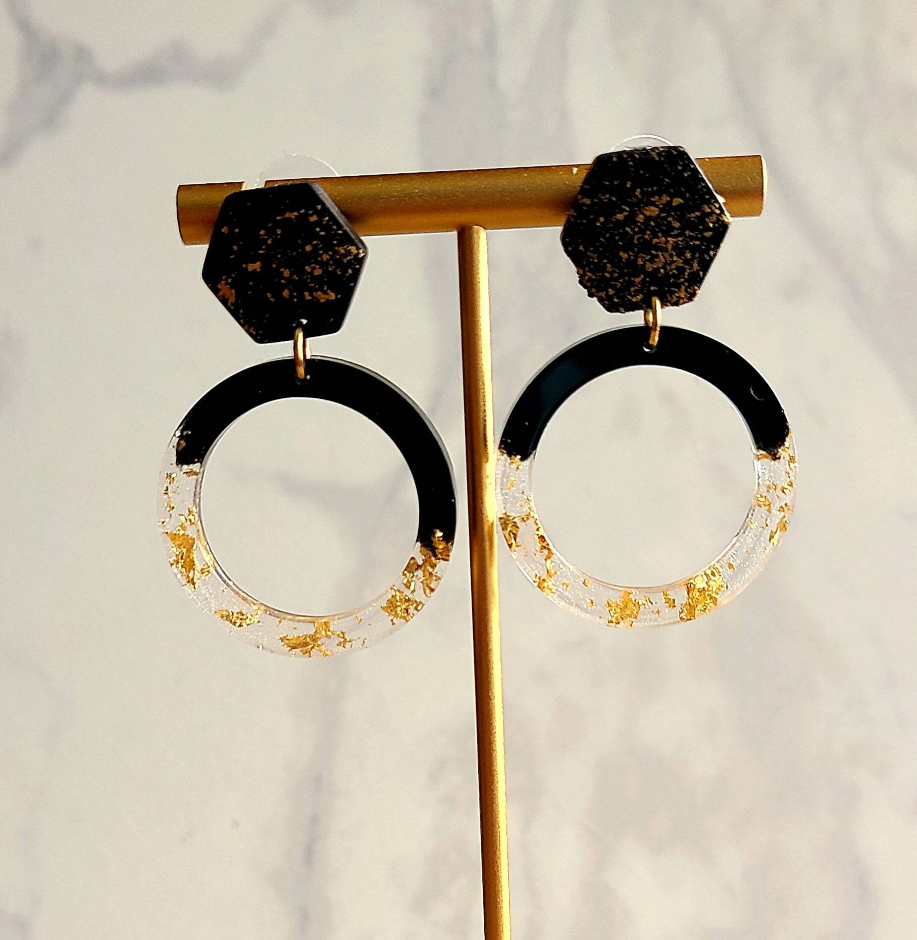 Goddess Collection Resin Statement Earrings - Etsy