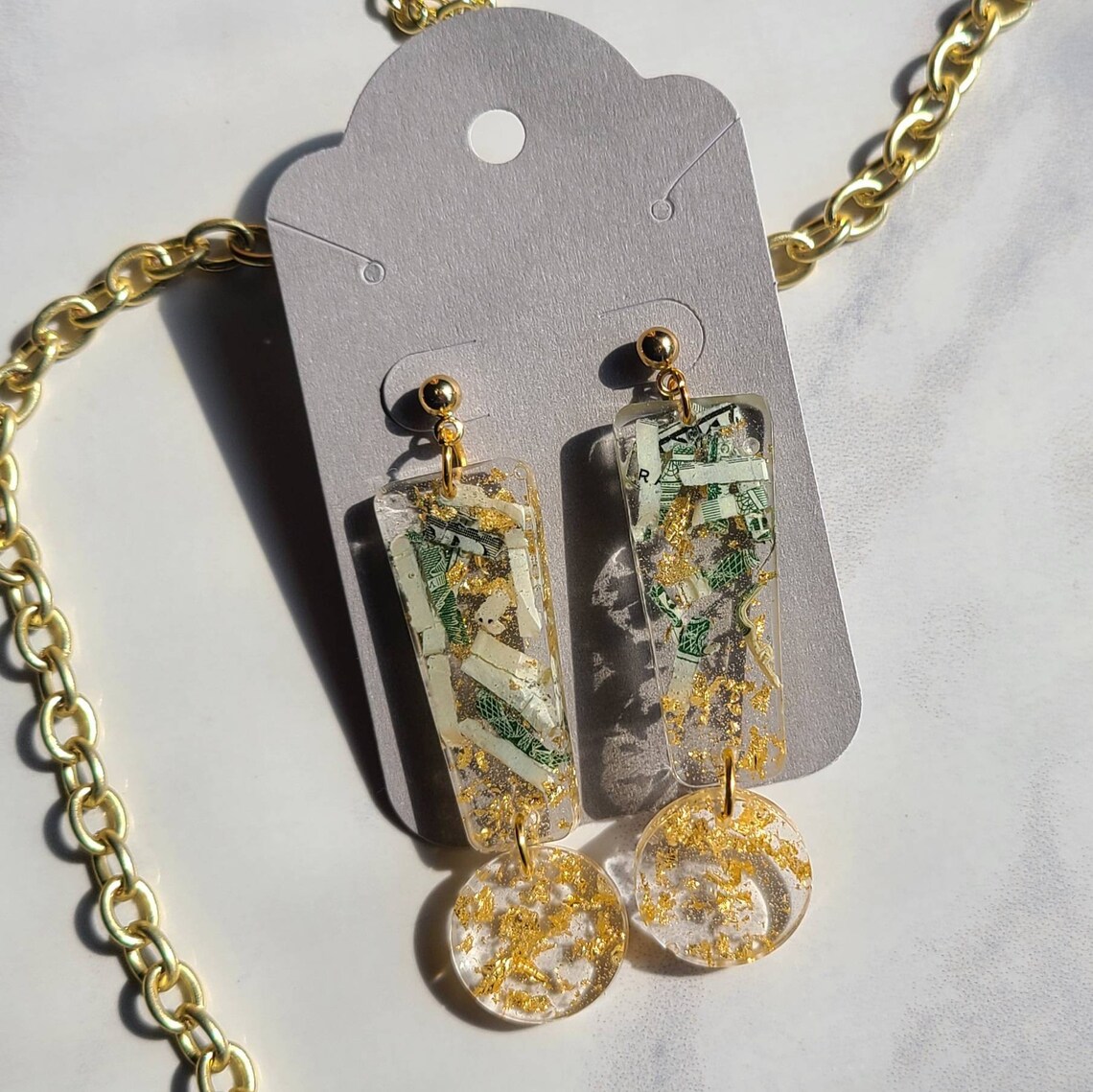 Goddess Collection Resin Statement Earrings | Etsy