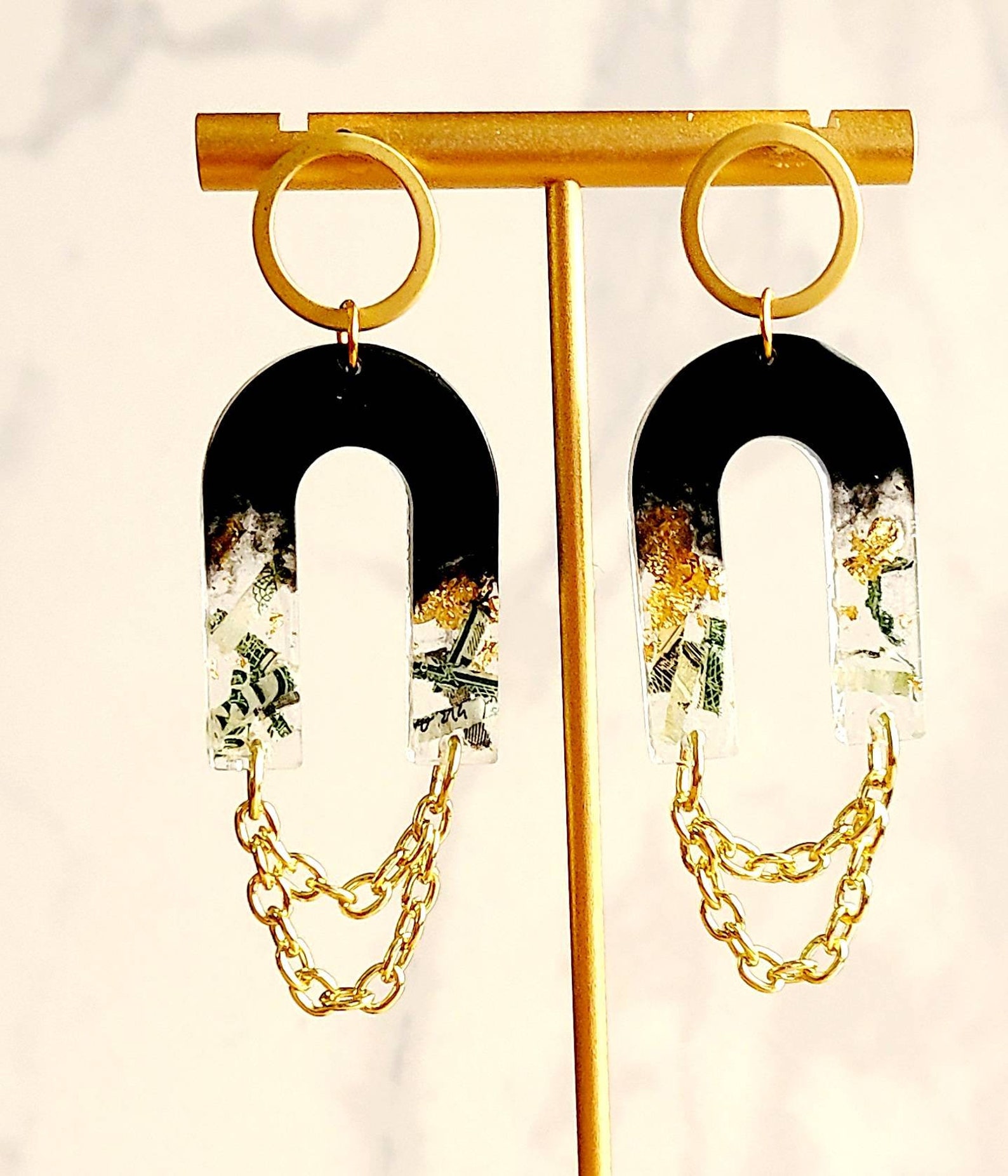 Goddess Collection Resin Statement Earrings | Etsy