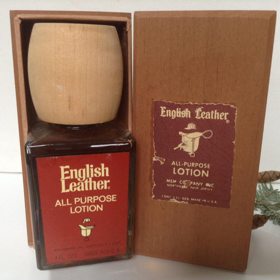 English Leather All-purpose Lotion by MEM - True 1960's/70's Vintage ...
