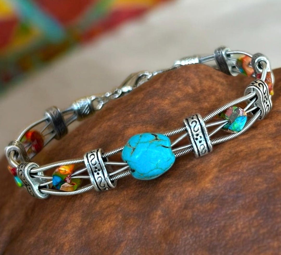 Voodoo Child - Guitar String Bracelet * 7.5” * Handcrafted From ...