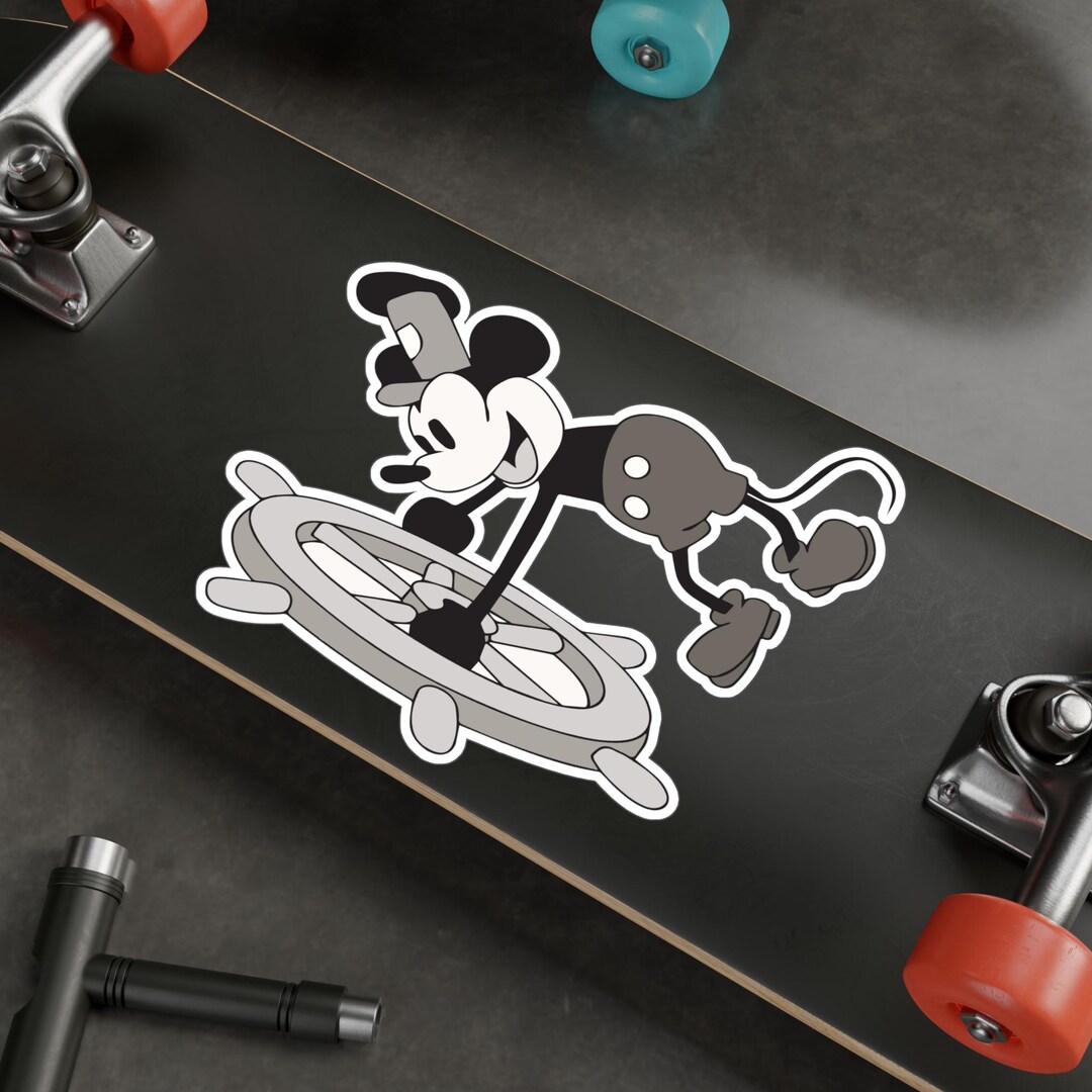 Steamboat Willie Sticker #1 - Etsy
