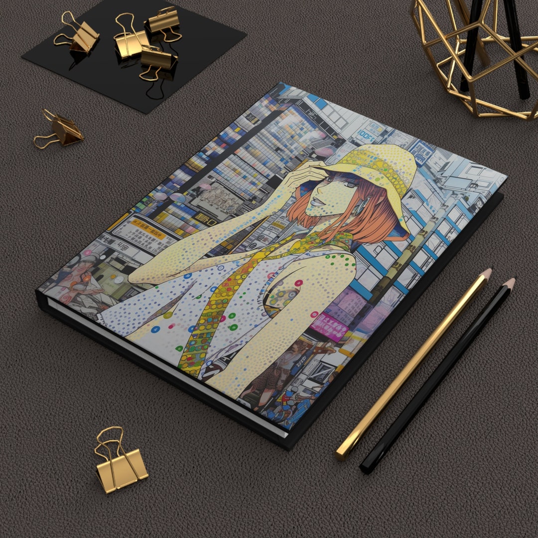 Hardcover Journal Matte Dot Matrix #1 / Notebook / Diary / Dream Book ...