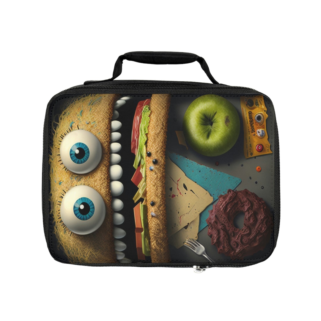 Monster Lunch Bag #8 - Etsy