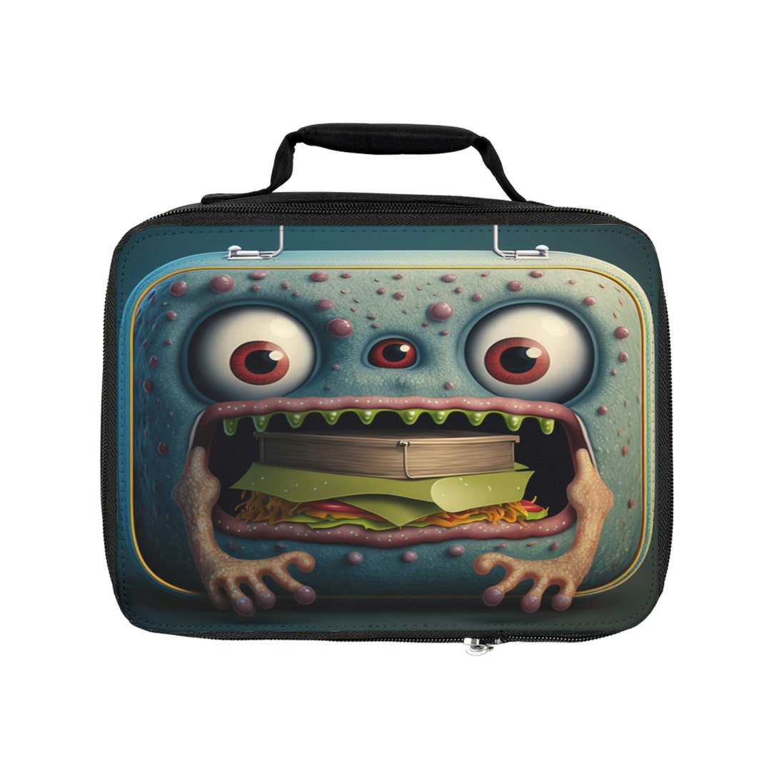 Monster Lunch Bag #1 - Etsy