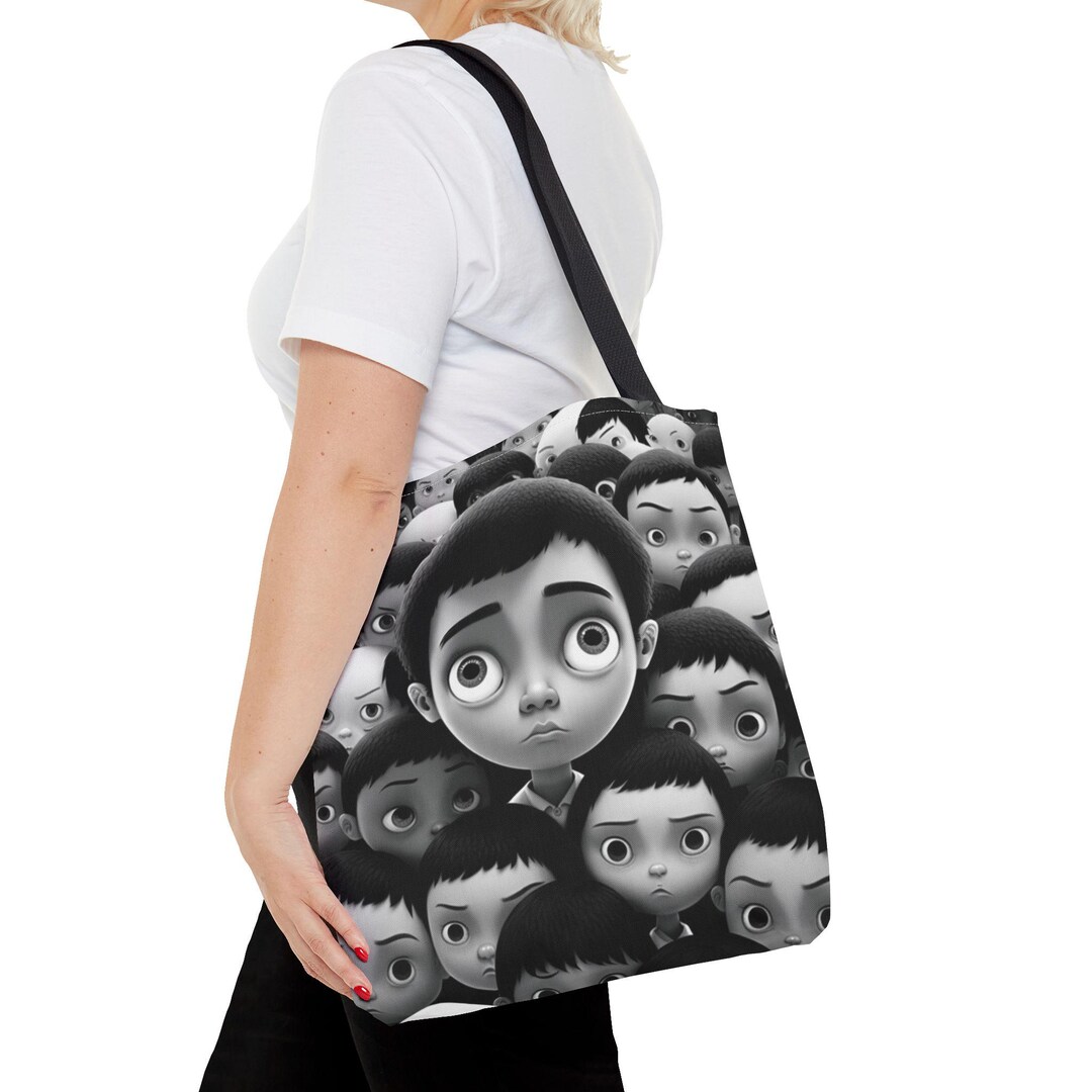 Tote Bag Creepy Kids #1 - Etsy