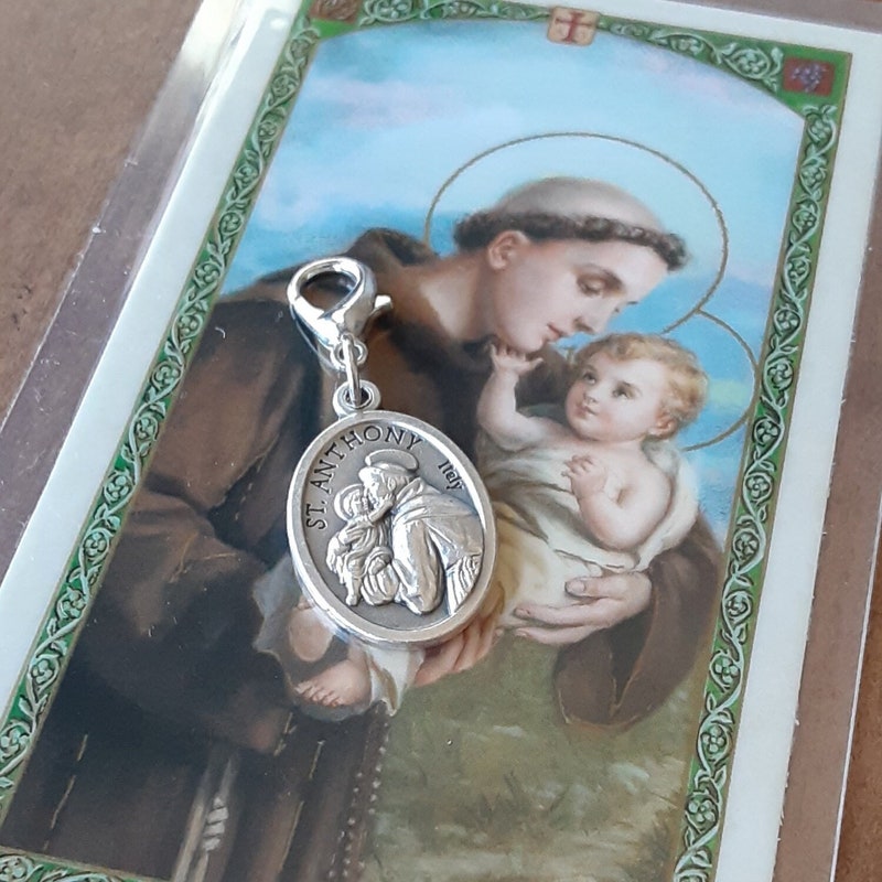 St Anthony Keychain - Etsy