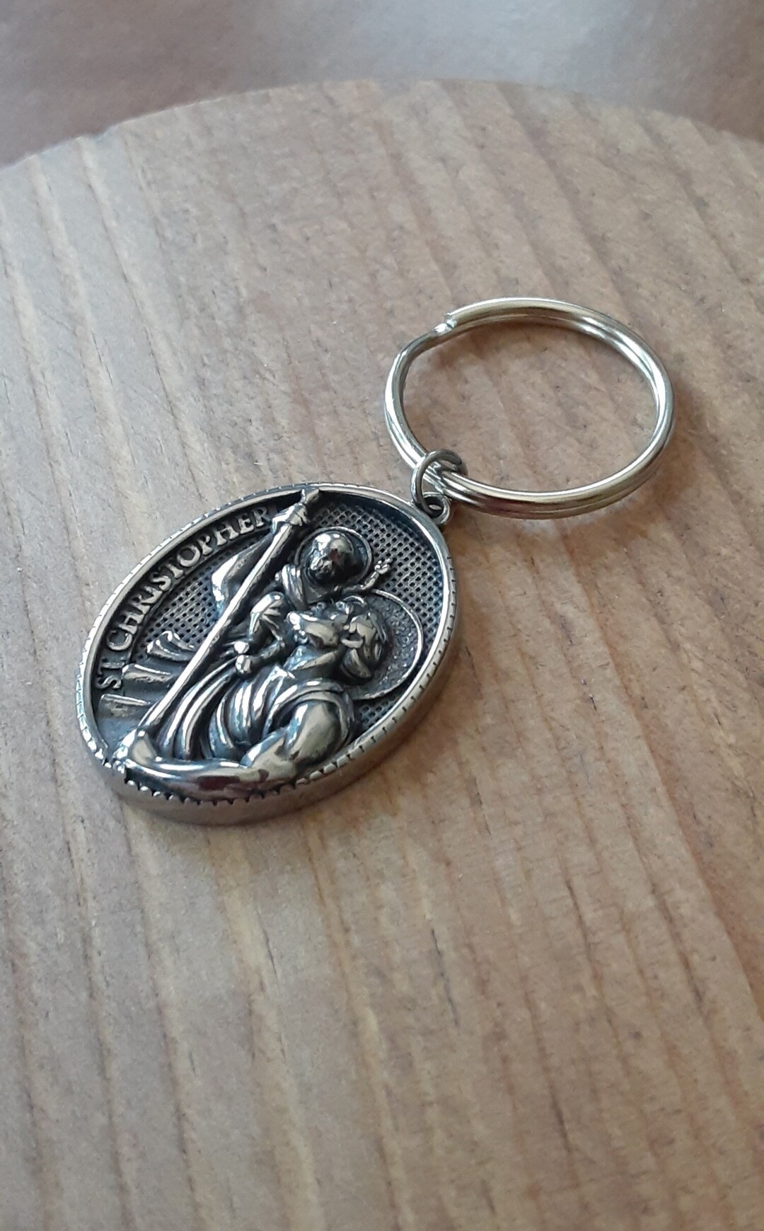 Saint Christopher Key Ring/safe Travel Gifts/men Teen Boys/travel ...