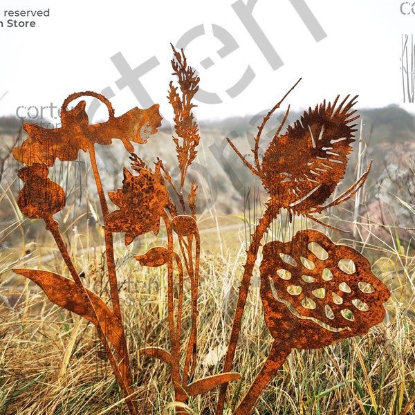 Rusty Metal Art - Etsy