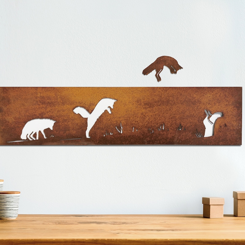 Fox Silhouette - Etsy