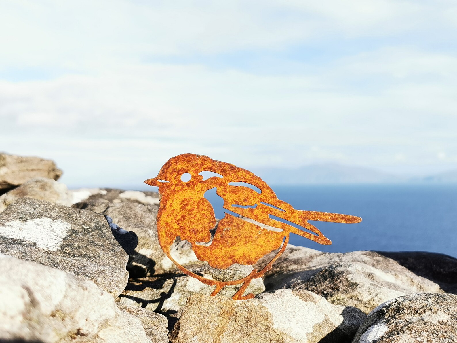 Rusty Garden Decor Metal Bird Rusty Garden Art Corten Bird | Etsy