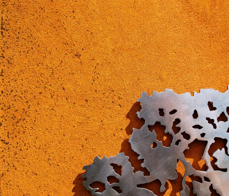 Tree of Life Corten Home Decor. Rusty Industrial Wall Art - Etsy