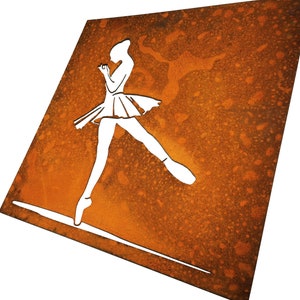 Metal Wall Art. Ballet Dancer. Ballet Wall Decor. Industrial - Etsy