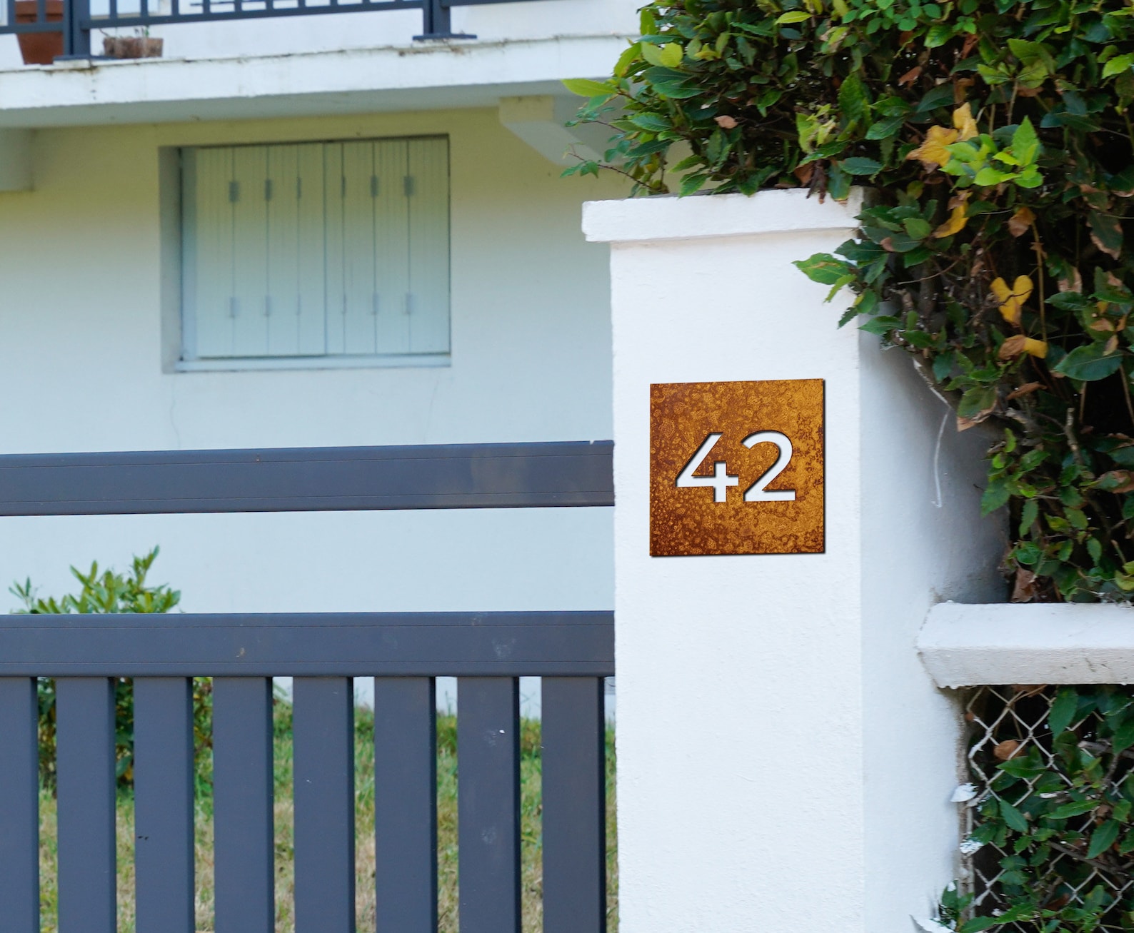 Custom Corten House Sign Logo Corten Custom House Address - Etsy Canada