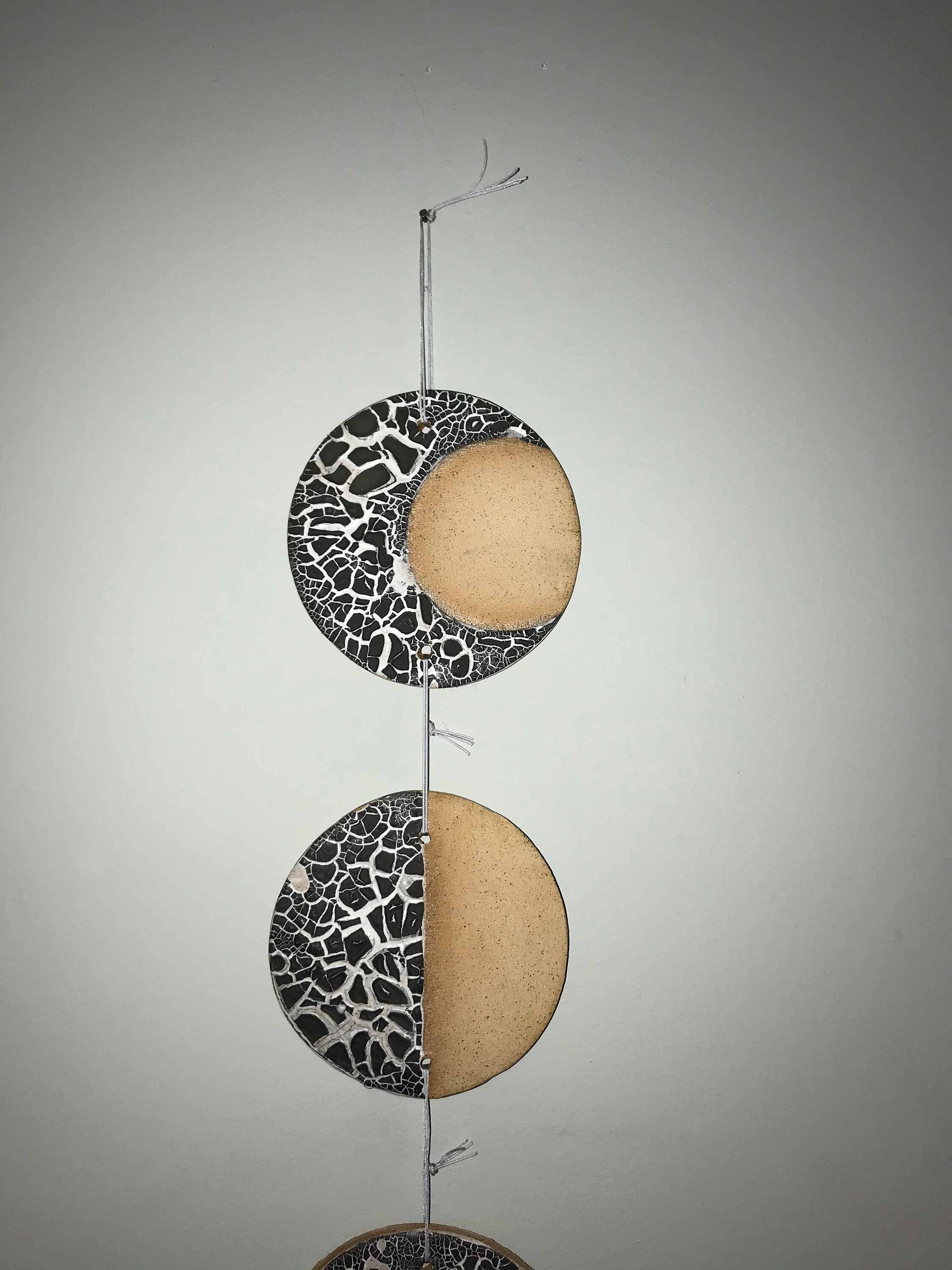 Lunar Phases Ceramic Wall Decor | Etsy