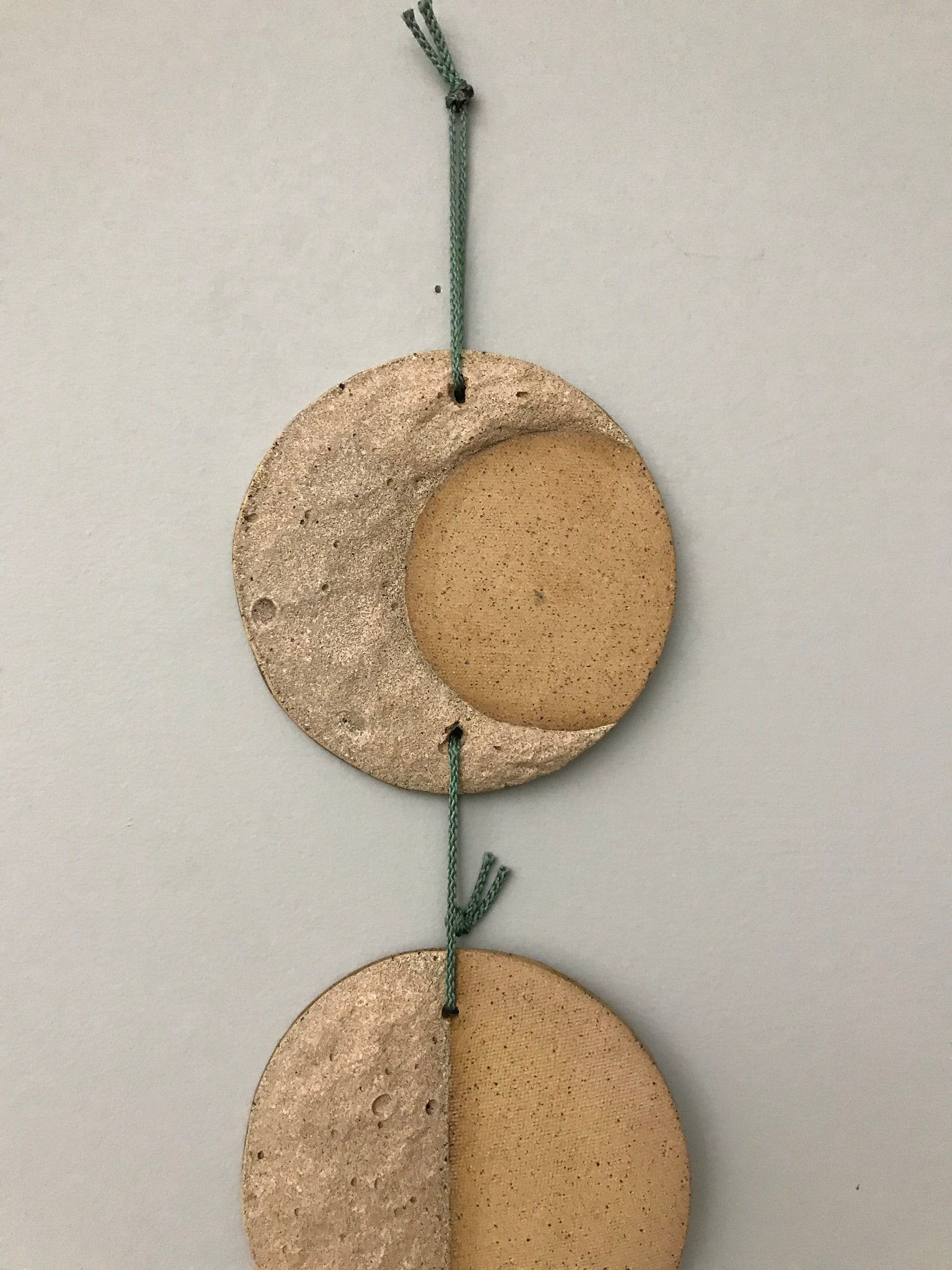 Lunar Phases Ceramic Wall Decor | Etsy