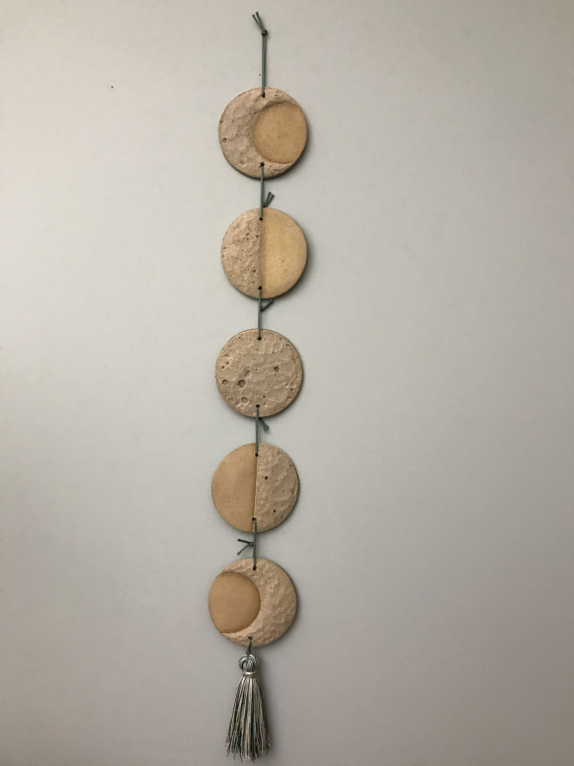 Lunar Phases Ceramic Wall Decor | Etsy