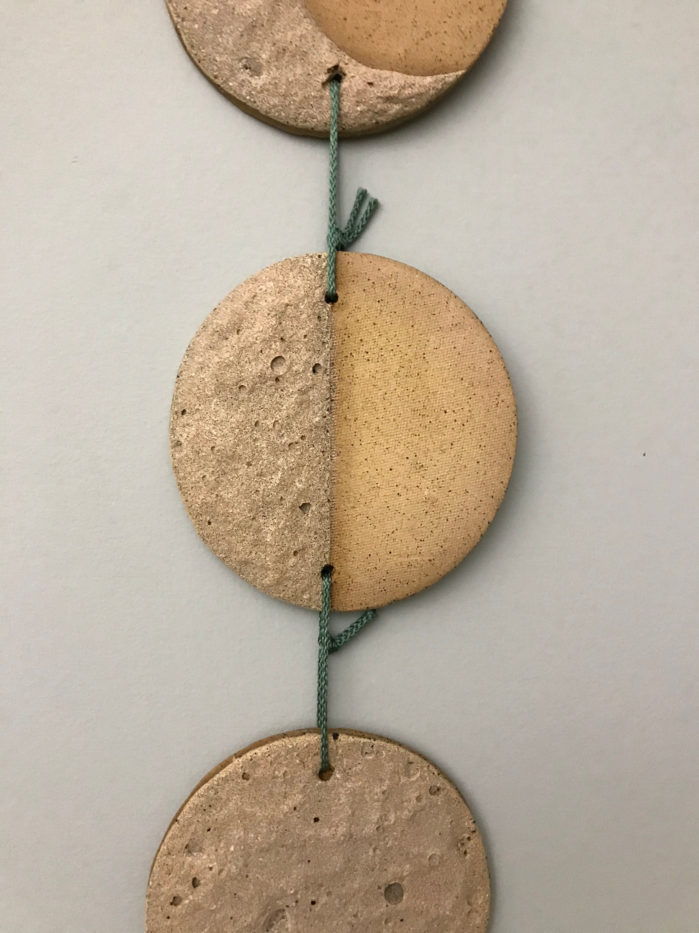 Lunar Phases Ceramic Wall Decor | Etsy