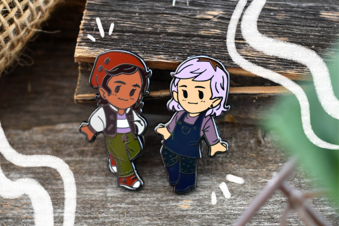 Luz & Amity Chibi Enamel Pins - Etsy