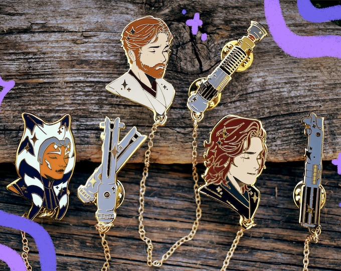 Disaster Trio Enamel Collar Pins - Etsy