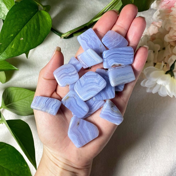 Blue Lace Agate Crystal - Etsy