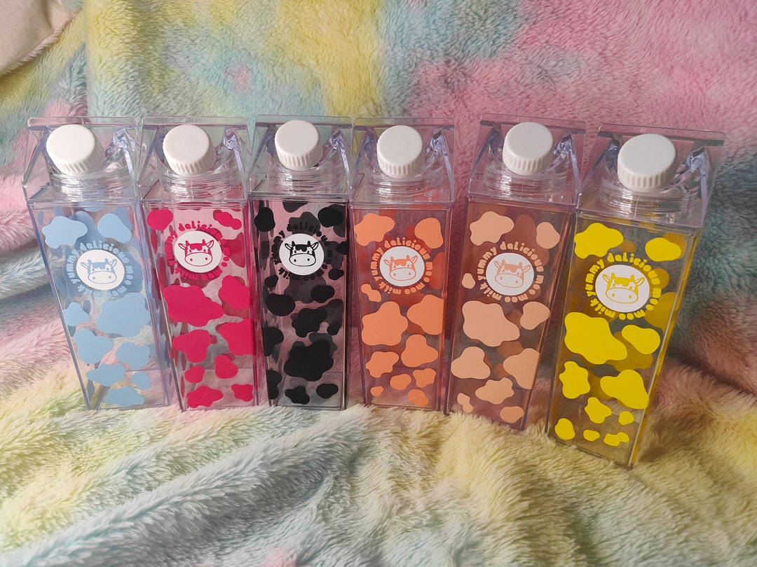 Custom Colour Acrylic Cow Carton - Etsy