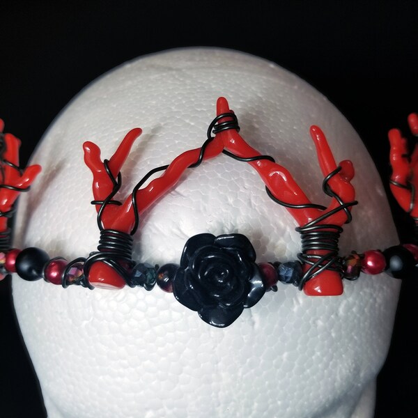 Goth Tiara - Etsy