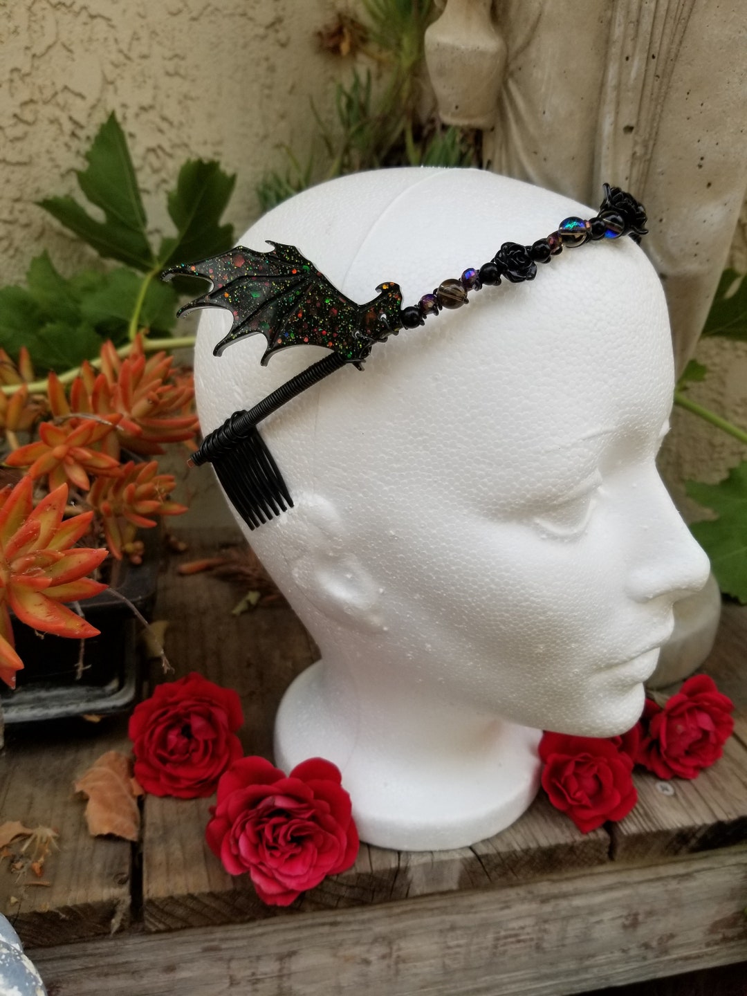Bat Wings Tiara - Vampirina Kawaii Magical Girl Cosplay - Demon ...