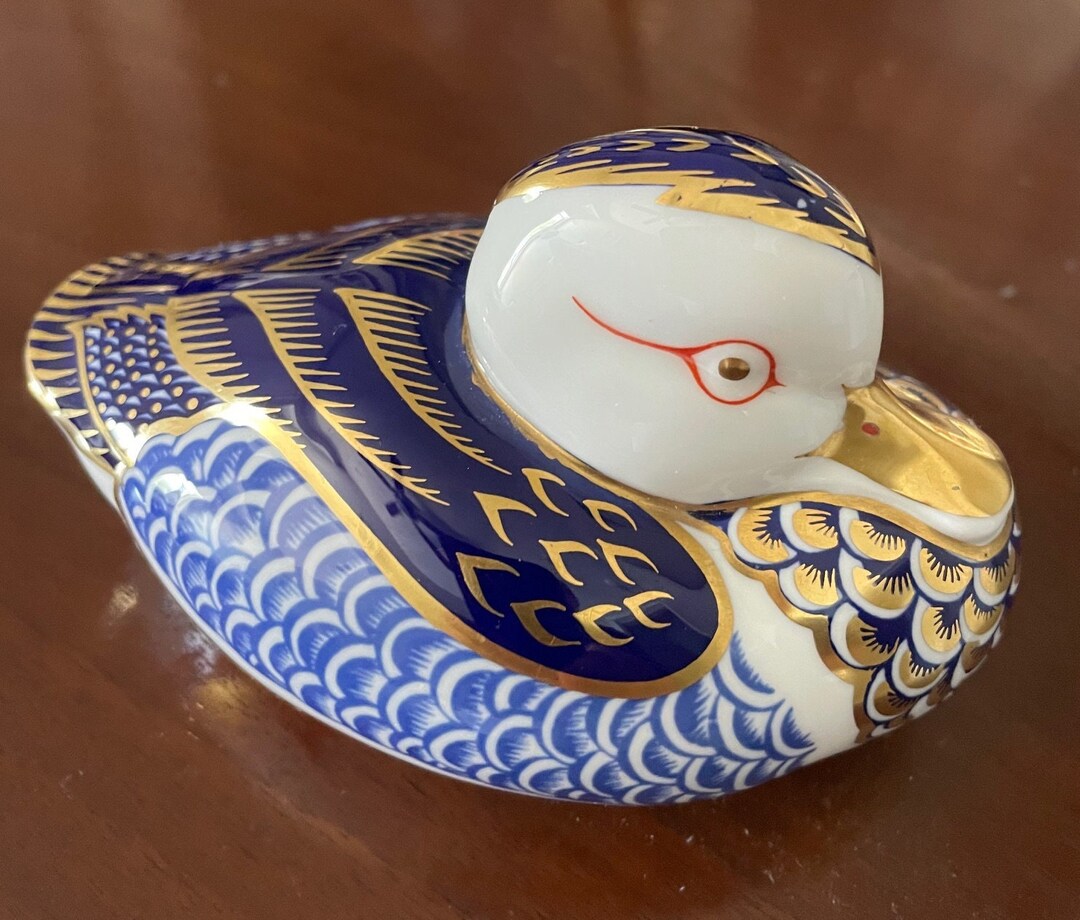 Royal Crown Derby Duck - Etsy