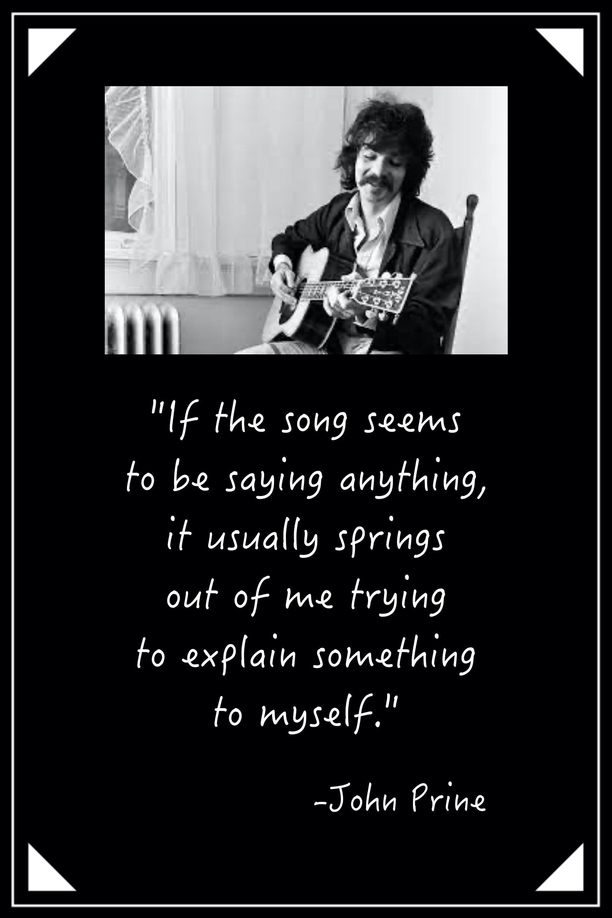 John Prine Quote Card - Etsy John Prine Quote Card - Etsy