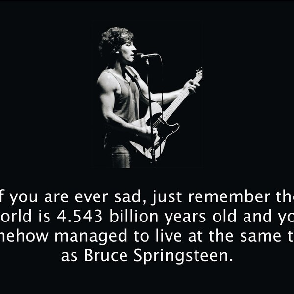 Bruce Springsteen - Etsy