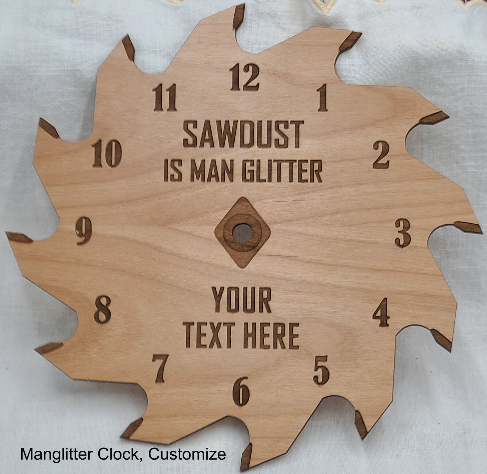 Sawdust is man glitter Manly sign Man Glitter Laser | Etsy