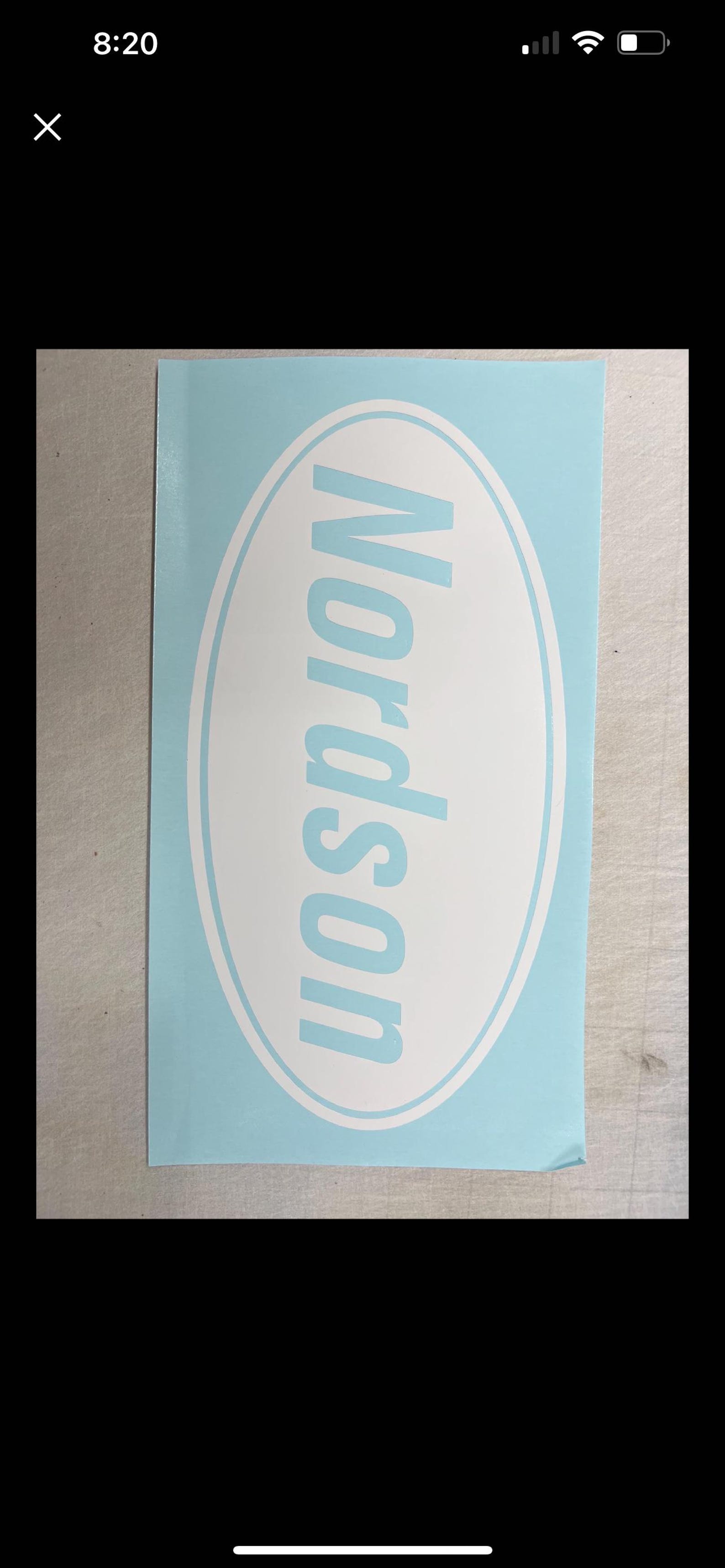 1- Nordson Powder Coating Paint Booth Decal Sticker 21 X 10.5 - Etsy