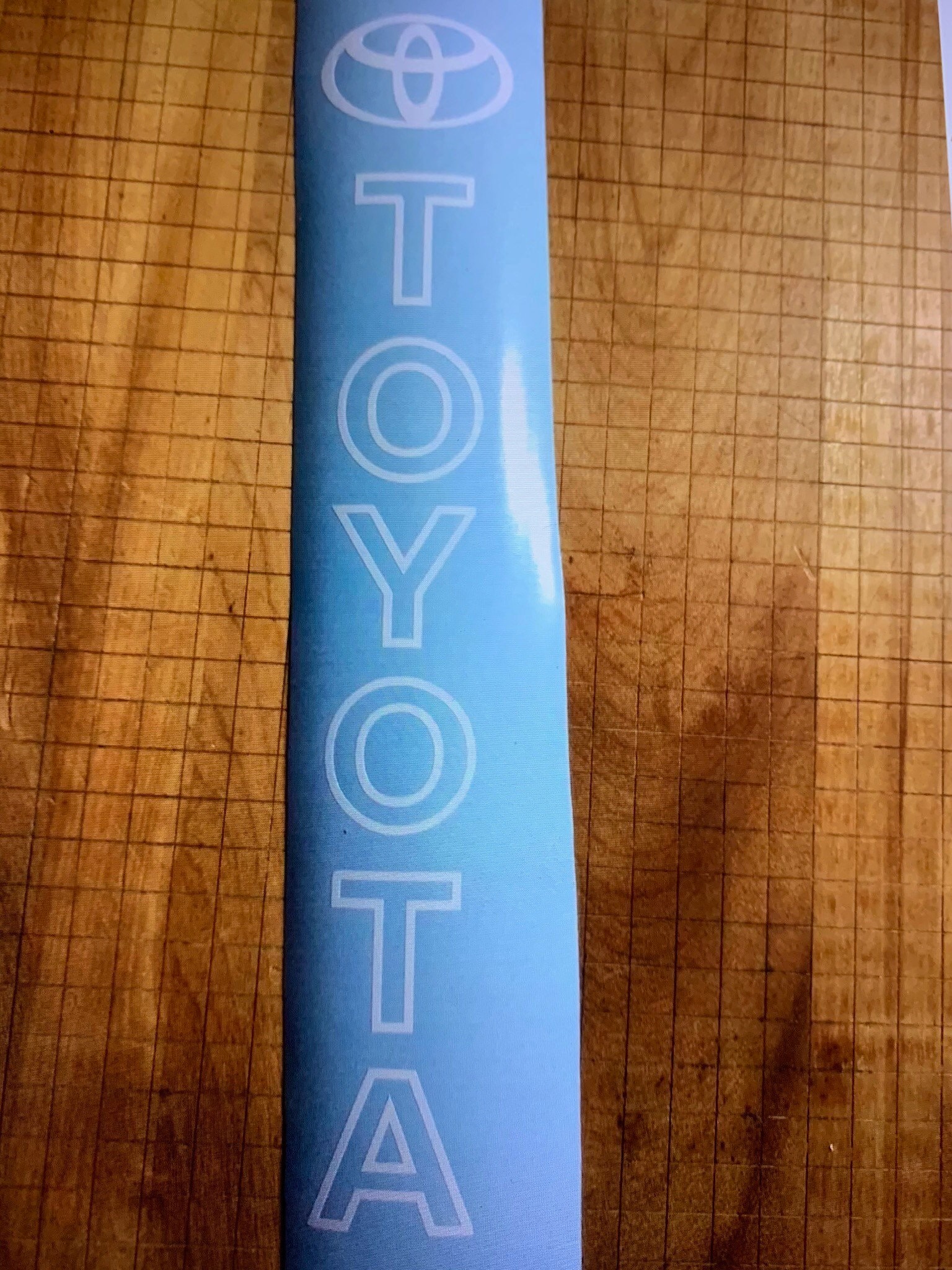 1- Set 20.5 X 3.5 Toyota Forklift Mast Area Decal White - Etsy