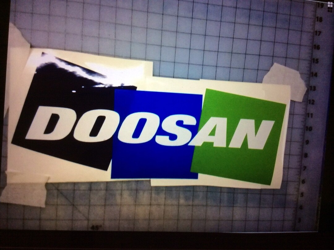 1-set of Doosan P185 Compressor Decal Kit Replacement Decal Stickers - Etsy