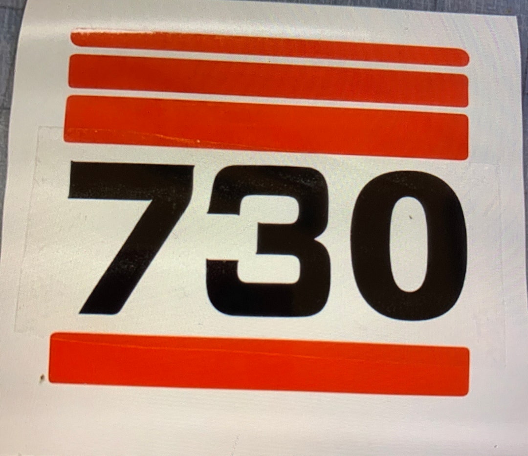 Bobcat 730 Skid Steer Vinyl Decal Sticker Replacement - Etsy