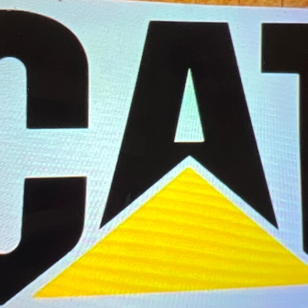 Cat Bulldozer Decal - Etsy