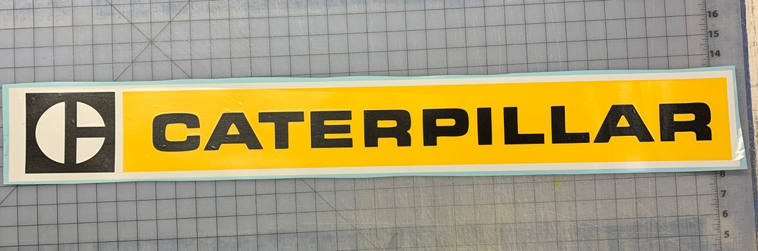 1- Set of 24 Inch 3 Color Caterpillar Decal Stickers - Etsy