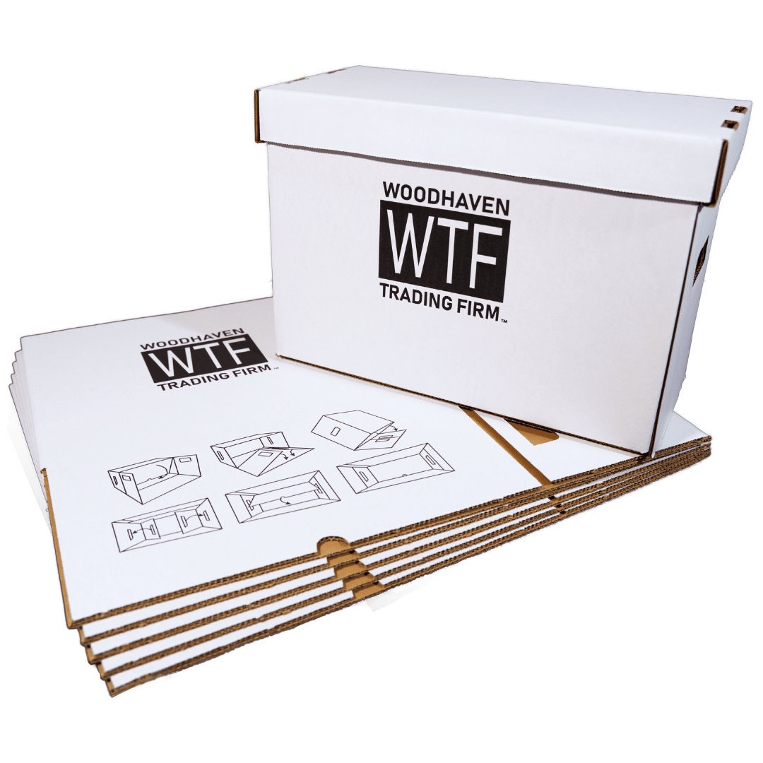 5-pack Short Comic Book Storage Box Woodhaven Trading Firm Brand - Etsy