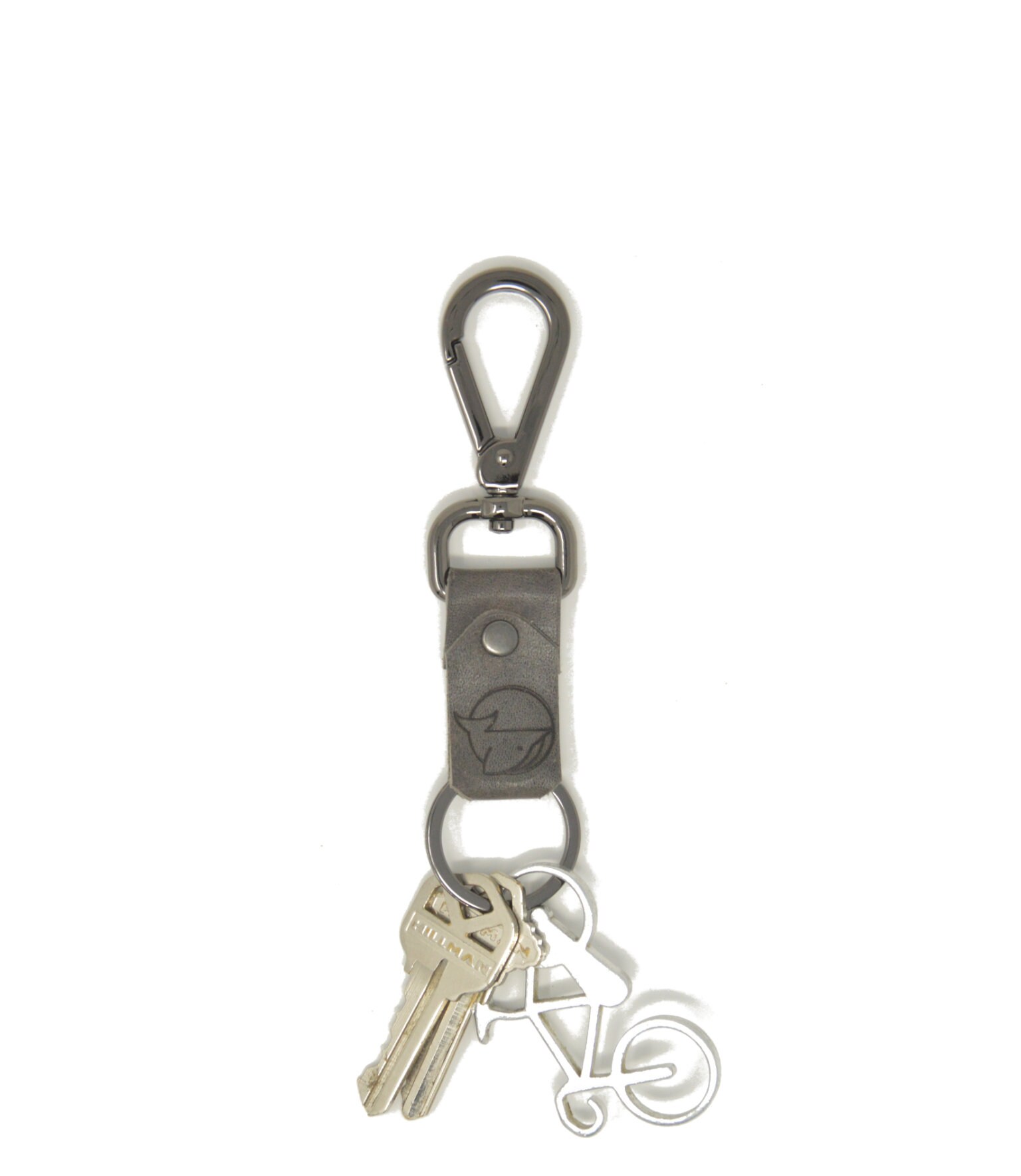 Keychain Teardrop Swivel Snap Hook Leather Keychain Key - Etsy