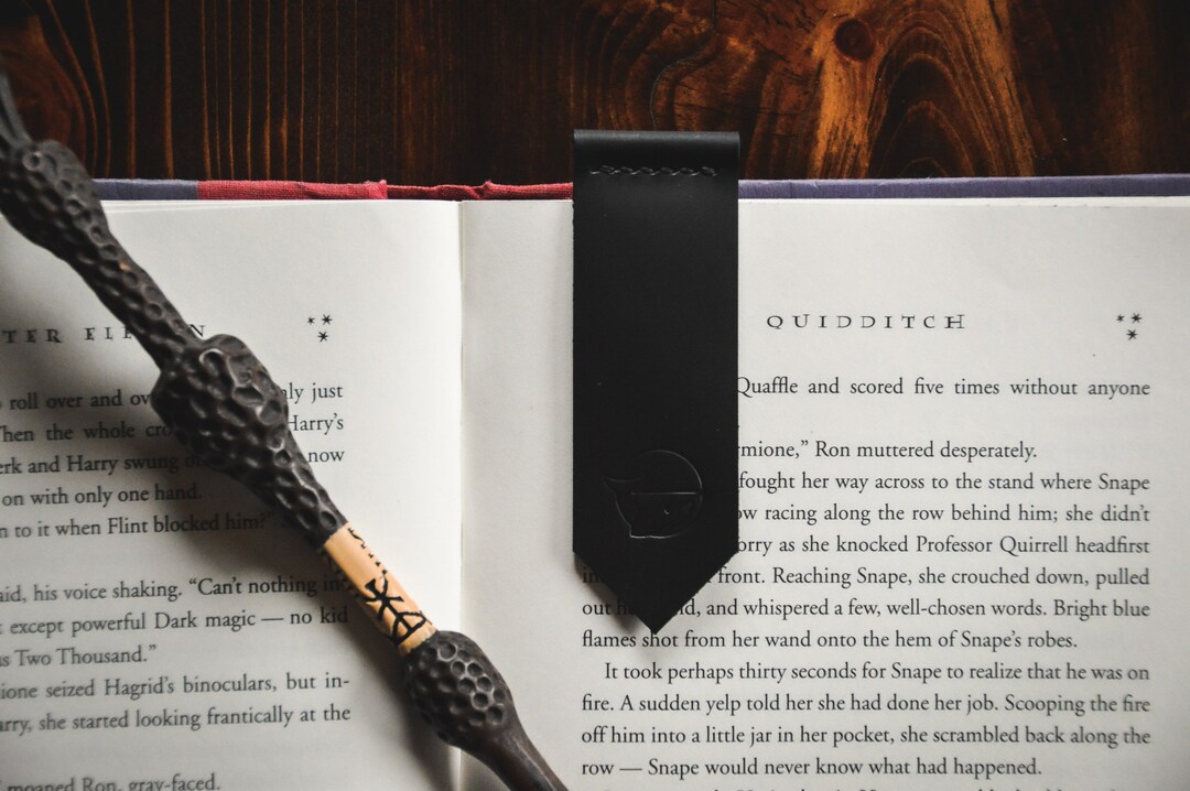 Leather Bookmark, Personalized Bookmark, Custom Leather Bookmark, Book ...
