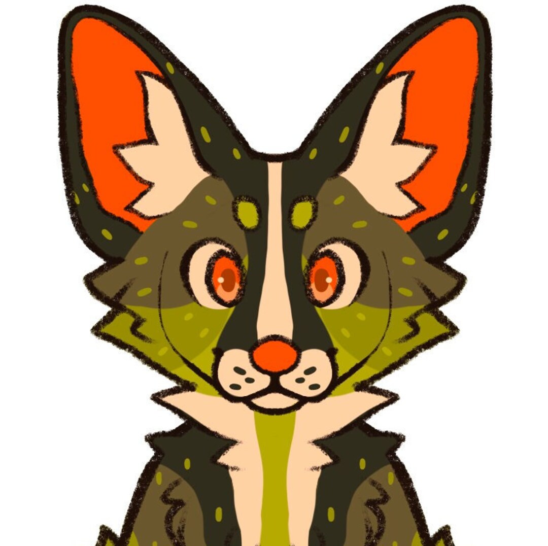 Acidic Algae Fennec Fox Adopt - Etsy