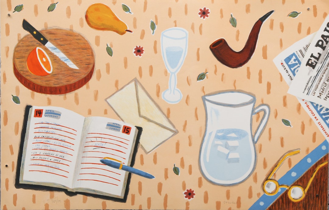 A Wonderful Original Modern Contemporary Colourful Lithography by ...