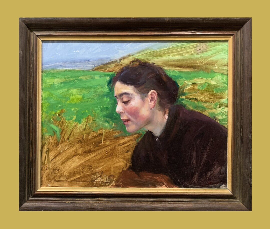 A Charming Inspiring Framed Original Modern Contemporary High Quality ...