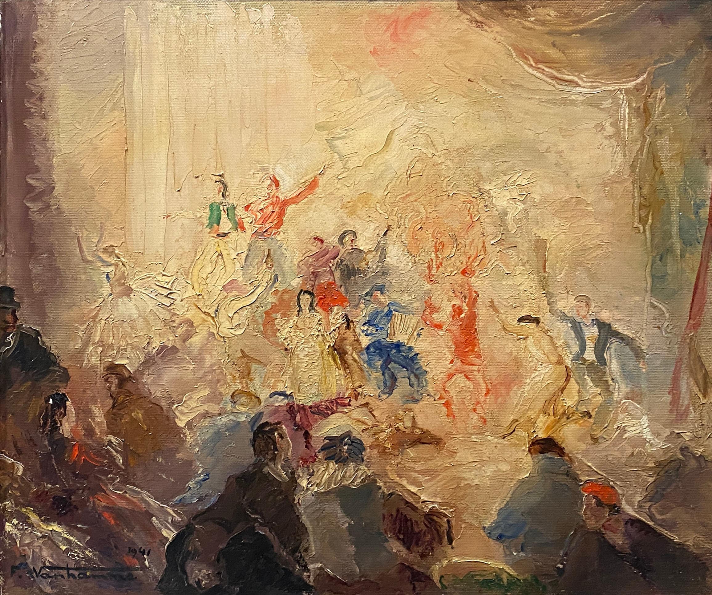 A Fabulous 1950s Modern Contemporary Impressionist Ballet Dance Opera ...