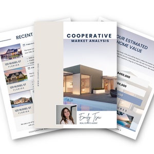 Comparative Market Analysis Template, Real Estate CMA, CMA Packet for ...
