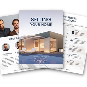 Listing Presentation Template, Real Estate Listing Packet, Listing ...