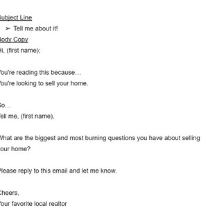 71 Real Estate Follow-up Email Templates That Convert Leads Into ...